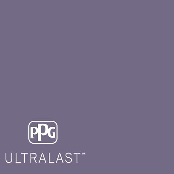 PPG UltraLast 1 qt. #PPG1174-6 Purple Rain Matte Interior Paint and ...