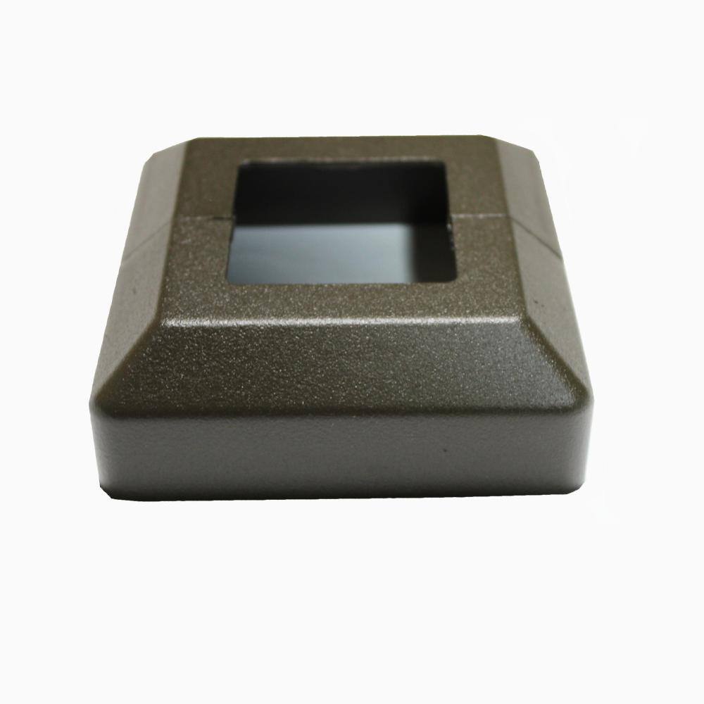 Vista Railing Systems Inc 2.5 in. x 2.5 in. Textured Bronze Aluminum ...