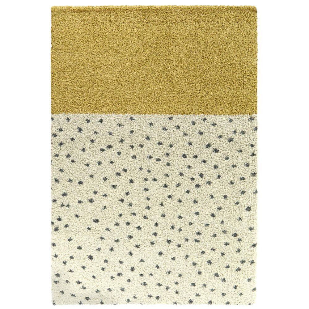 BALTA Rosalie Gold 4 ft. 4 in. x 6 ft. Dots Area Rug 3106430 - The Home ...