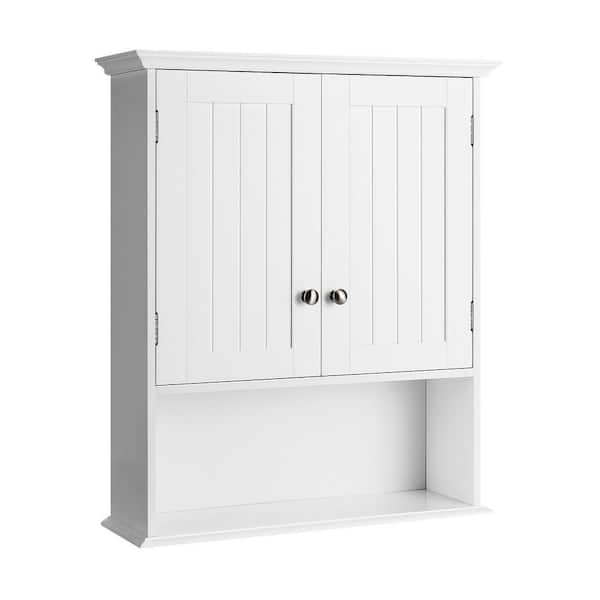 Volenca 23.5 in. W x 7.5 in. D x 28 in. H Wall Mounted Bathroom Storage ...