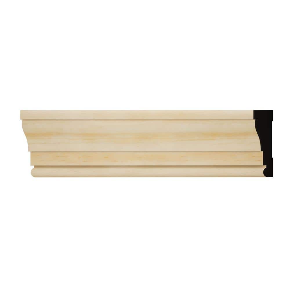 Ekena Millwork WM376 0.69 in. D x 2.25 in. W x 6 in. L Wood (Pine ...
