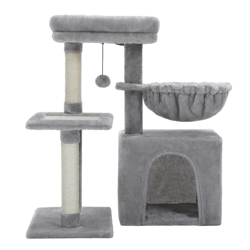 Foobrues Modern Cat Scratching Posts and Trees, Cat House, Cat Tree in ...