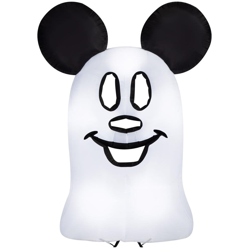 Disney 9.5 ft Airblown-Flat Mickey Ghost-Giant Halloween Inflatable G ...