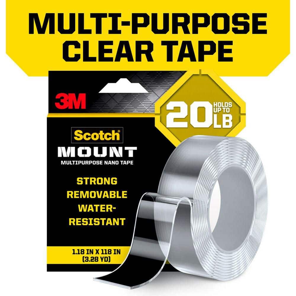 Scotch-Mount 1 in. Multipurpose Gel Tape Circles, 24 Pack 420-1INC-24ES ...