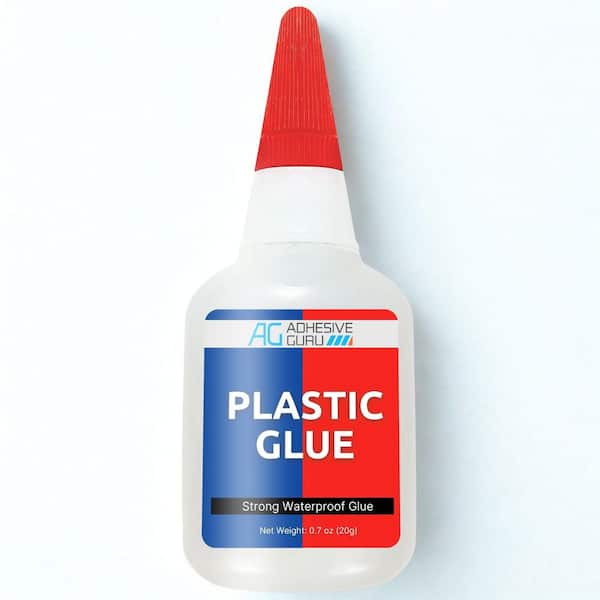AG ADHESIVE GURU AG Plastic Glue-0.7 oz. Super Glue, Fast-Drying, Clear Strong Adhesive for ...