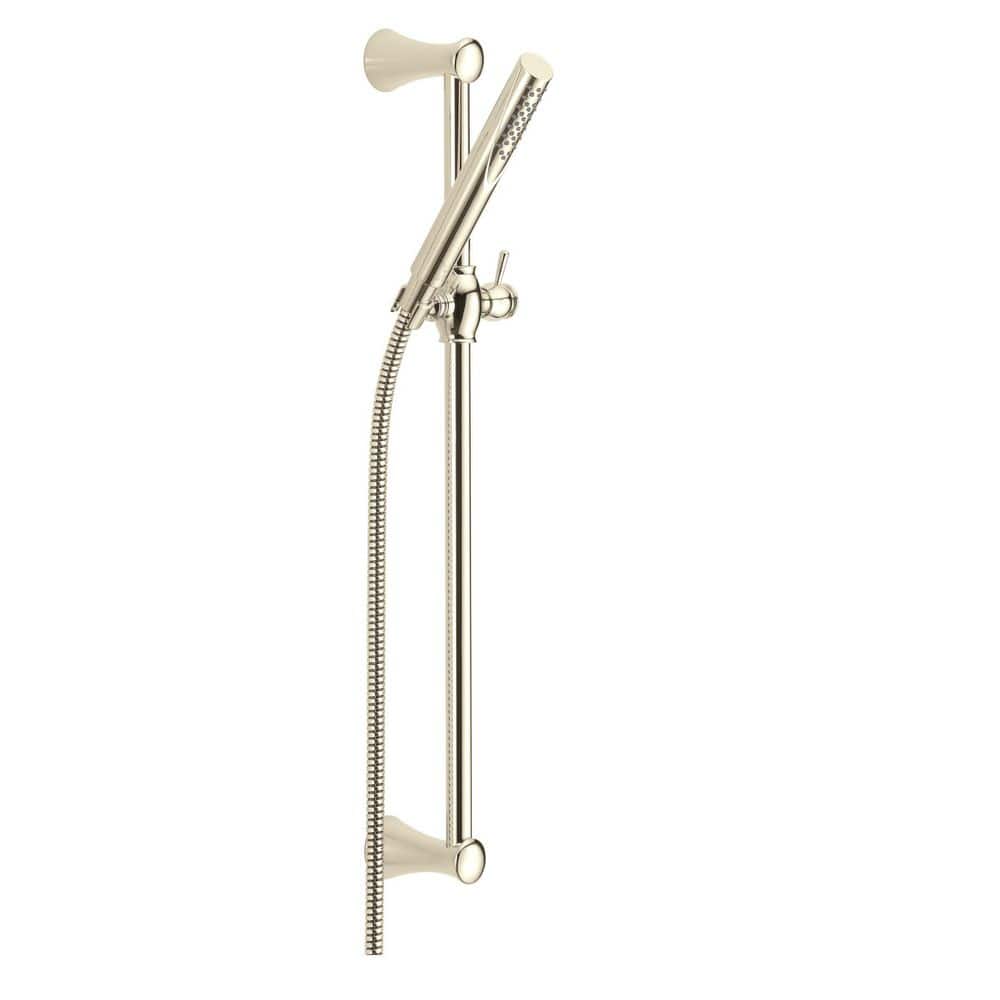 Delta Grail 1-Spray Handheld Shower Head in Polished Nickel 57085-PN ...