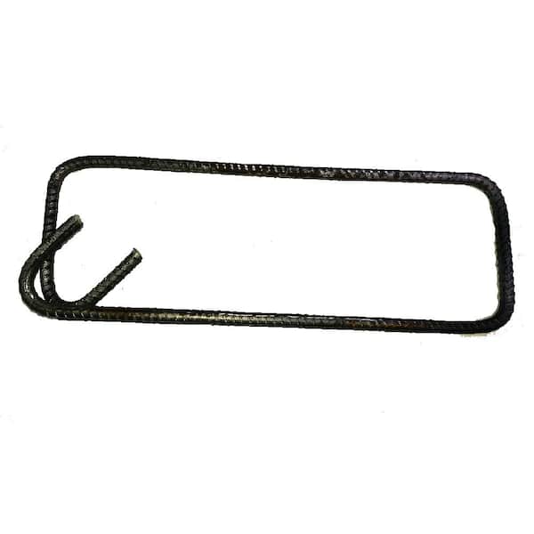 9 in. x 3-1/2 in. Rebar Rectangular Ring 100-200-18 - The Home Depot