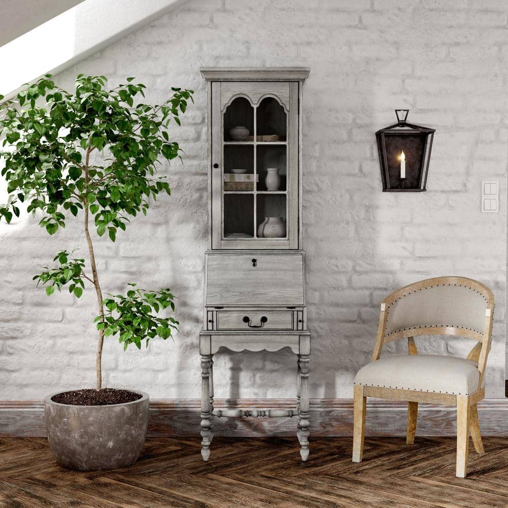 Butler Specialty Company Newlark 20 in. W Gray Rectangular Wood 3 ...