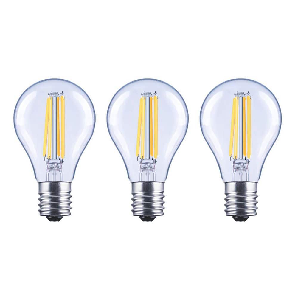 EcoSmart 60-Watt Equivalent A15 Dimmable Appliance Fan Clear Glass ...