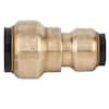 Tectite 3/4 in. x 1/2 in. Brass Push-to-Connect Reducer Coupling FSBC3412 - The Home Depot