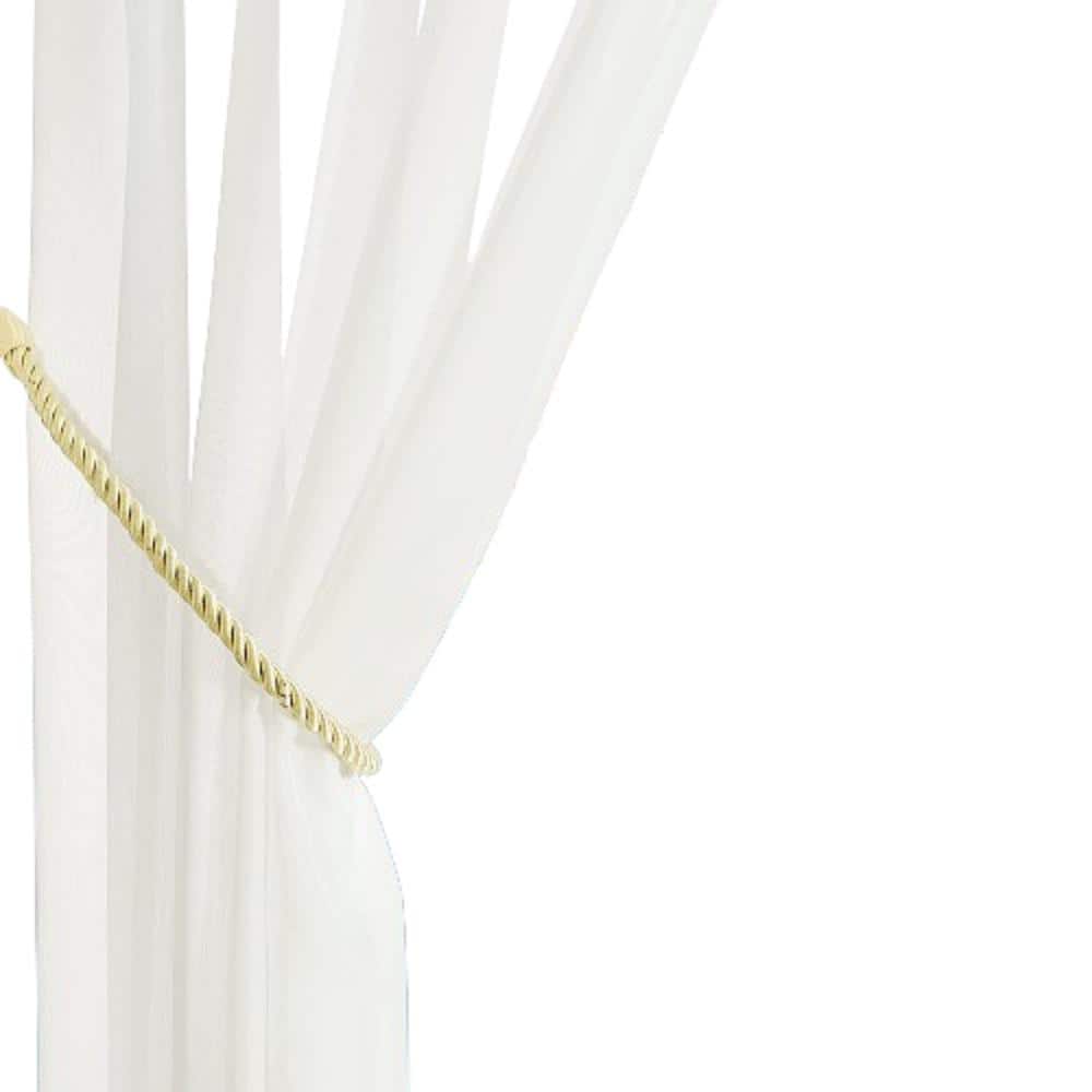 ITOPFOX Waterproof Outdoor Patio Curtain Detachable Sticky Tab Top for ...