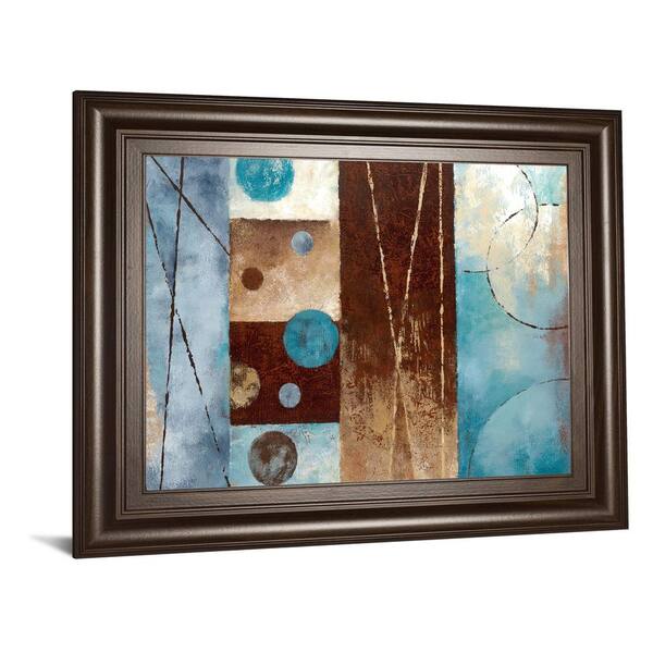 Classy Art 1-Piece Framed Graphic Print Abstract Art Print 22 in. x 26 ...