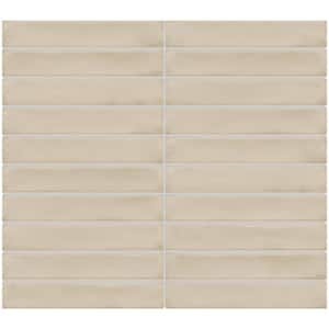 Daltile Artcrafted Cotto 2-7/8 in. x 2-1/4 in. Glossy Ceramic Straight Joint Mosaic Tile Sample ...
