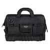 BUCKET BOSS Pro Gatemouth 18 in. All Terrain Bottom Tool Bag with 17 ...