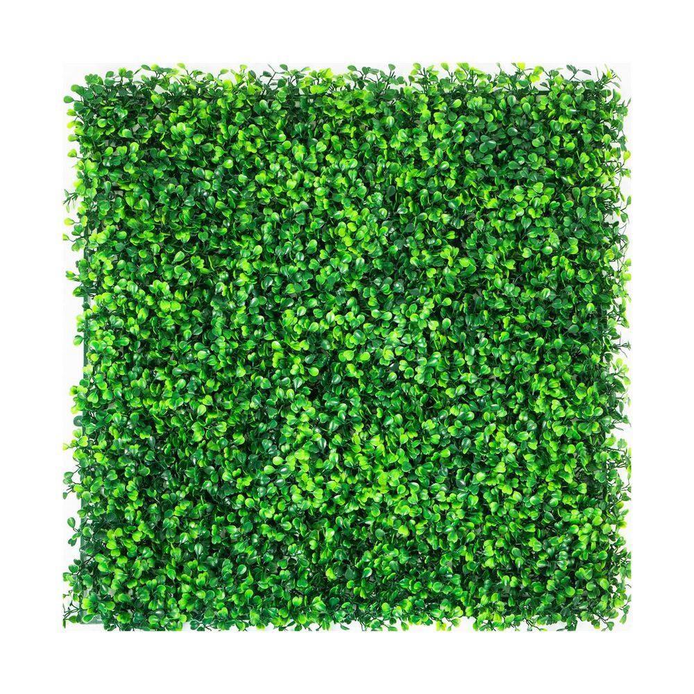 PRIMROSE CARNATION LLC 20 in. x 20 in. Green Artificial Moss Hedge ...