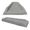 Master Mark Splash Block Gray Gutter Down Spout (2-Pack) 30324 - The ...