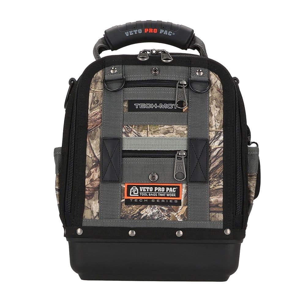 VETO PRO PAC 12 in. 36-Pkt Mossy Oak CAMO Nylon Bag w Padded Handle ...