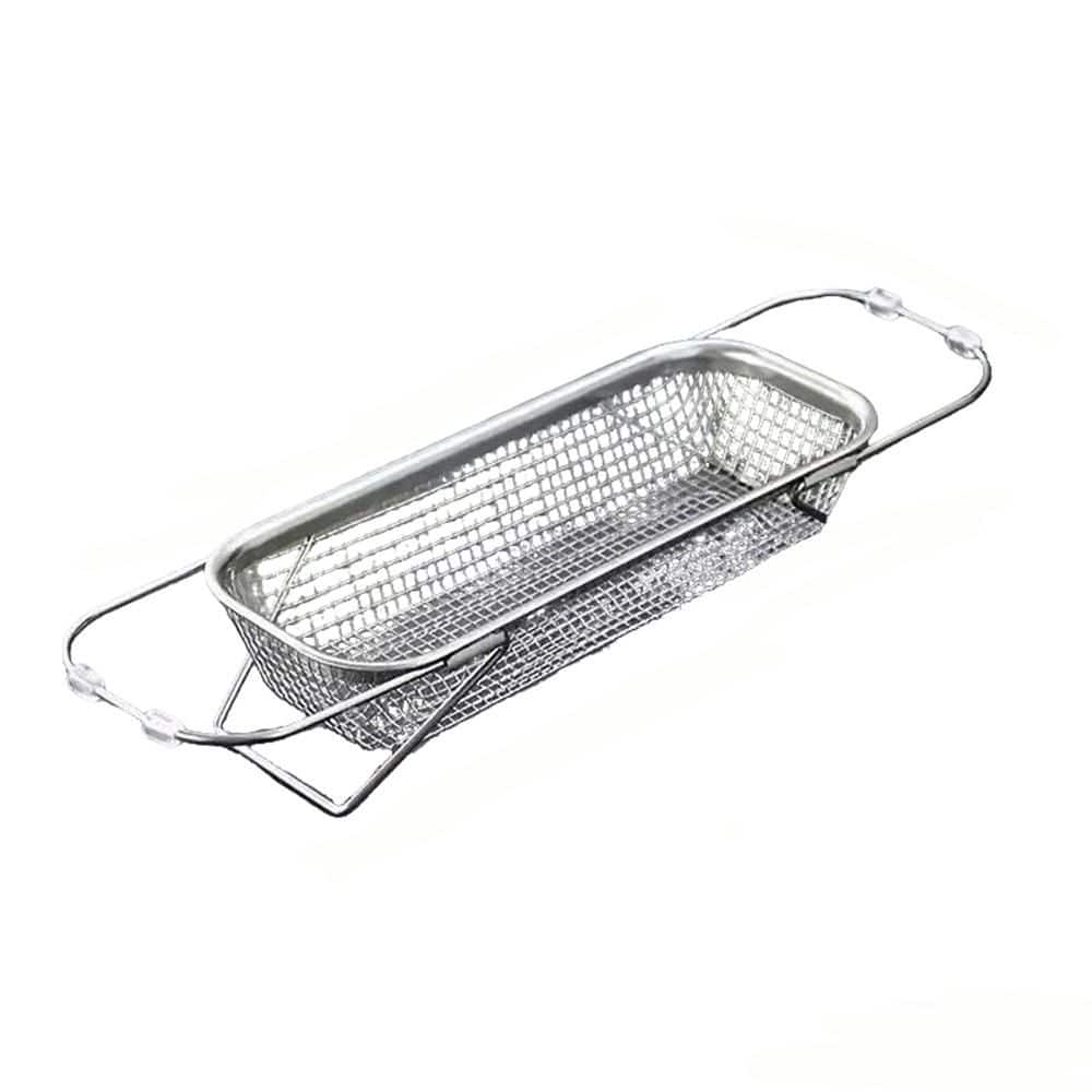 Tahanbath Expandable Stainless Steel Kitchen Sink Drain Basket Dish ...
