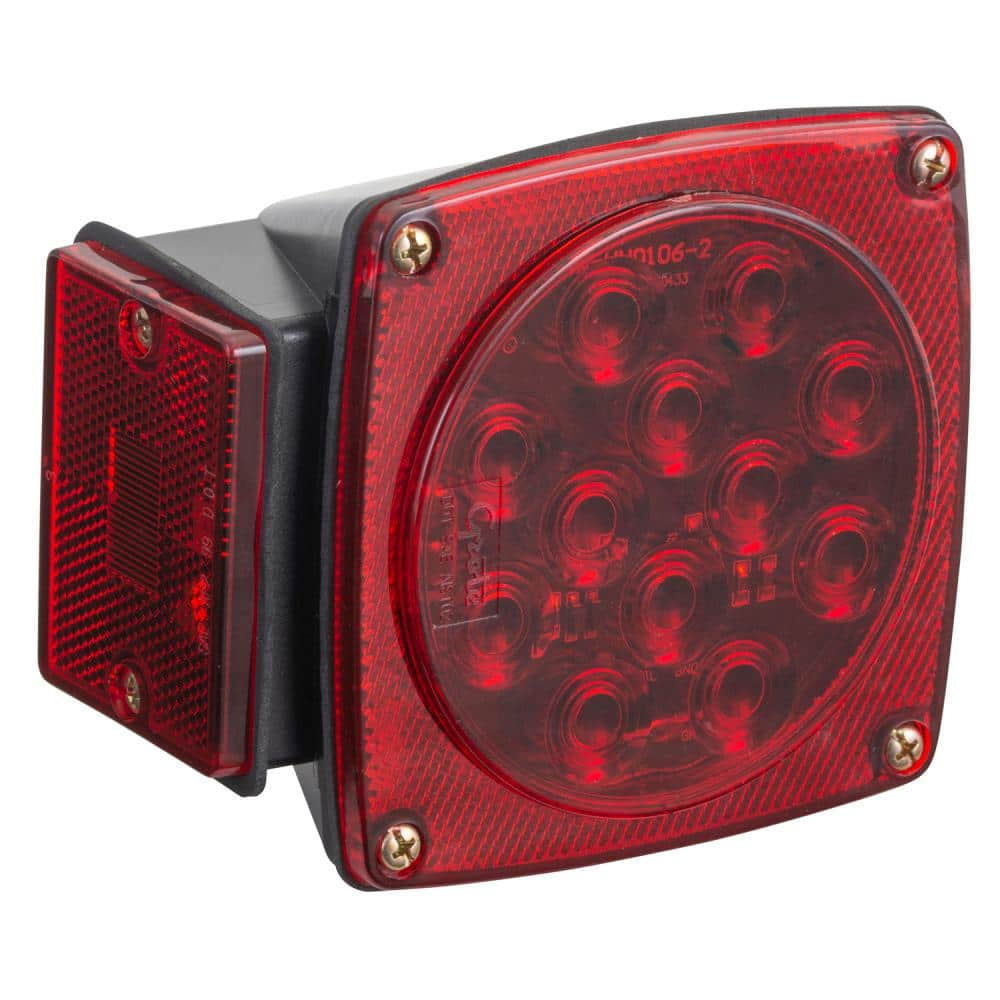 Grote Submersible LED Trailer Lighting Kit-LH Stop Tail Turn, Red 51992 ...