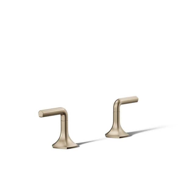 KOHLER Occasion Deck-Mount Bath Faucet Handles with Lever Design in ...