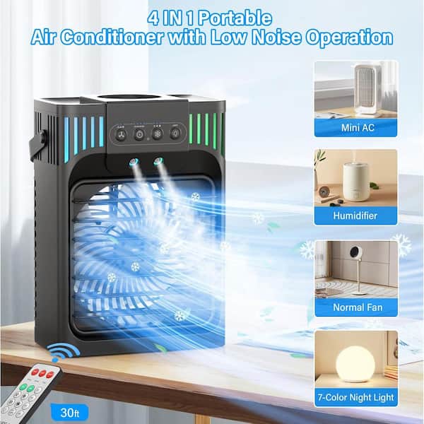 Portable Air Conditioner, Evaporative Mini Room Air Conditioners ...