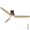 Hunter Neuron 60 in. Indoor Metallic Chocolate Smart Ceiling Fan with ...