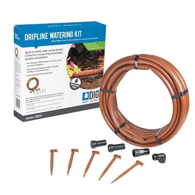 DIG Raised Bed Garden Drip Irrigation Kit ML50