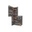 GenStone Stacked Stone Coffee 12 in. x 1.375 in. x 12 in. Faux Stone ...