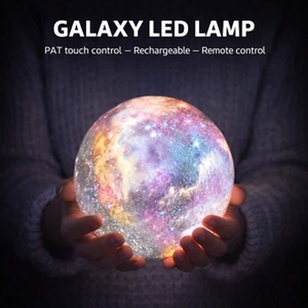 Alsy 5.9 in. Galaxy Indoor Accent Lamp with Globe Shade 24418-000 - The ...