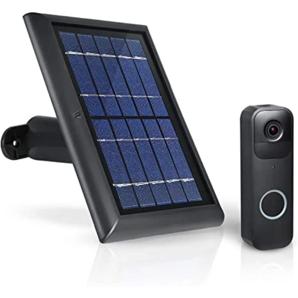 Wasserstein Solar Panel Compatible with Blink Video Doorbell - Solar ...