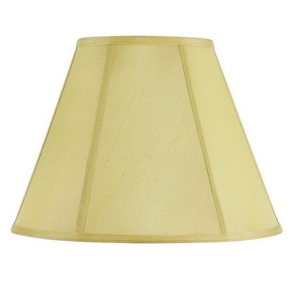 CAL Lighting 14 in. Champagne Yellow Fabric Shade SH-8106/20-CM - The ...