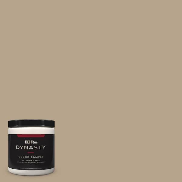BEHR DYNASTY 8 oz. #ECC-53-2 Wild Rye Matte Stain-Blocking Interior ...