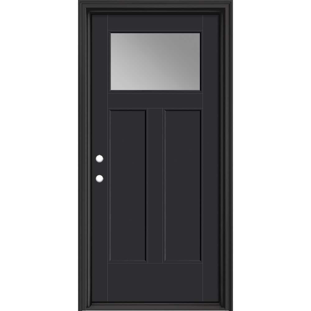 Masonite Performance Door System 36 in. x 80 in. Winslow Clear Right ...