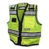DEWALT 5X-Large High Visibility Green Heavy Duty Surveyor Vest DSV521 ...