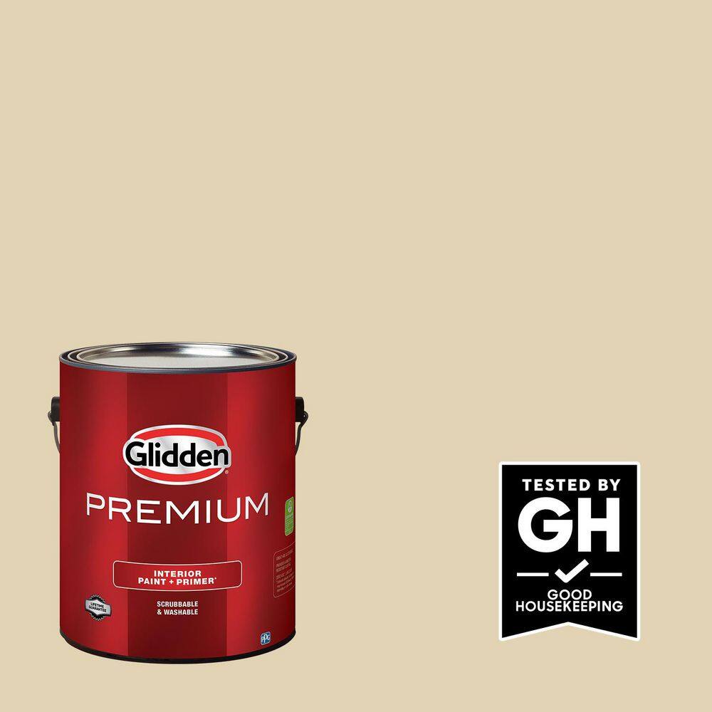 Glidden Premium 1 gal. PPG1094-2 Loofah Semi-Gloss Interior Latex Paint ...