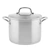 KitchenAid 8 qt. Brushed Stainless Steel Stock Pot with Lid 71003 - The ...