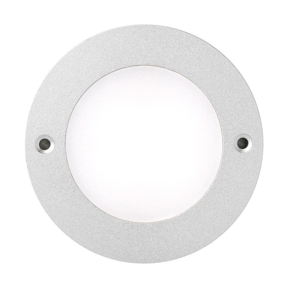 Generation Lighting Disk Lighting 1-Light Brushed Nickel Dimmable 3000K ...
