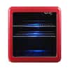 Magic Chef 1.7 cu. ft. Retro Mini Beverage Cooler in Red MCB17CHR - The ...