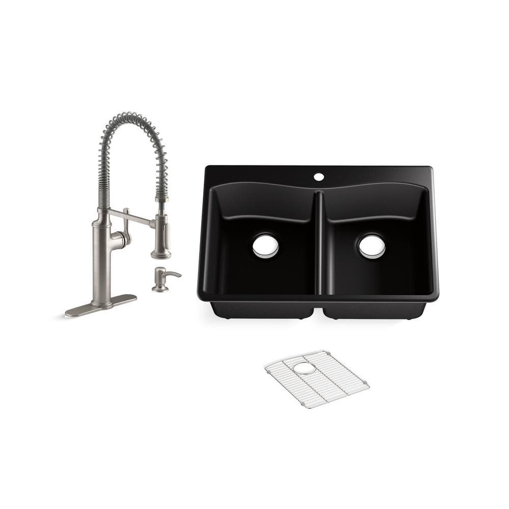 Kohler Sous Matte Black