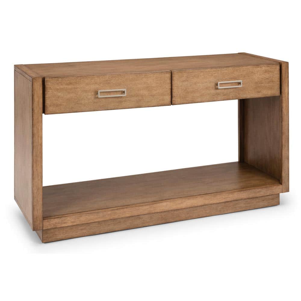 HOMESTYLES Big Sur Brown Console Table 5506-22 - The Home Depot