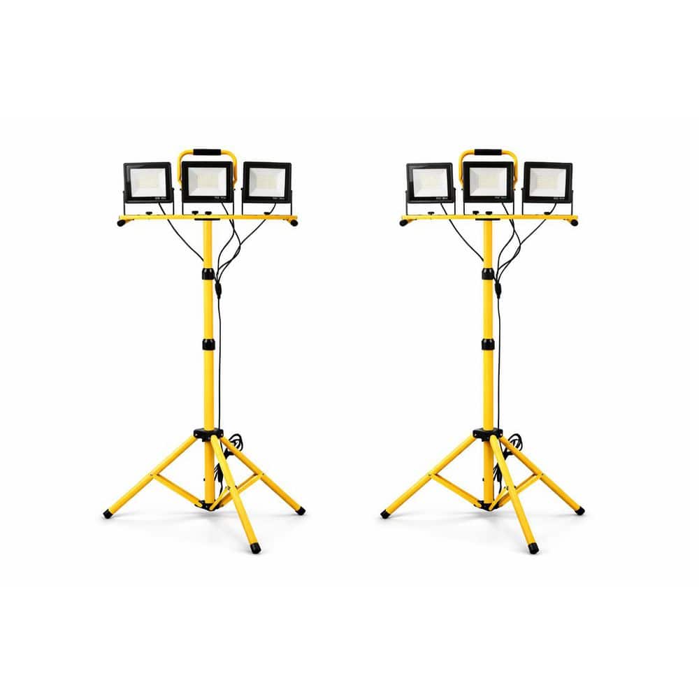 BeamBox 120 V. 22000 Lumen Led Work Lights, Foldable Tripod Stand, IP66 ...