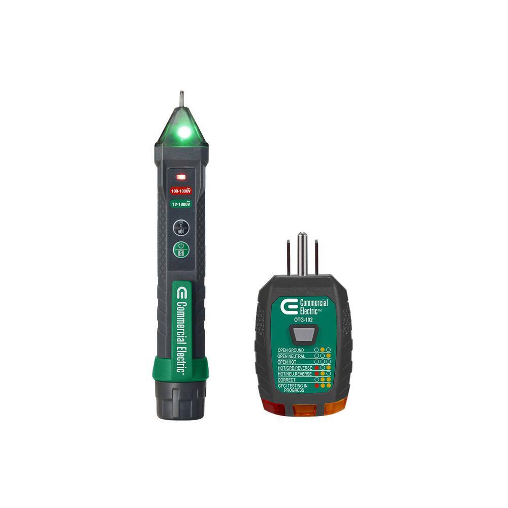 Commercial Electric Electrical Tester Kit KNO-02 - The Home Depot