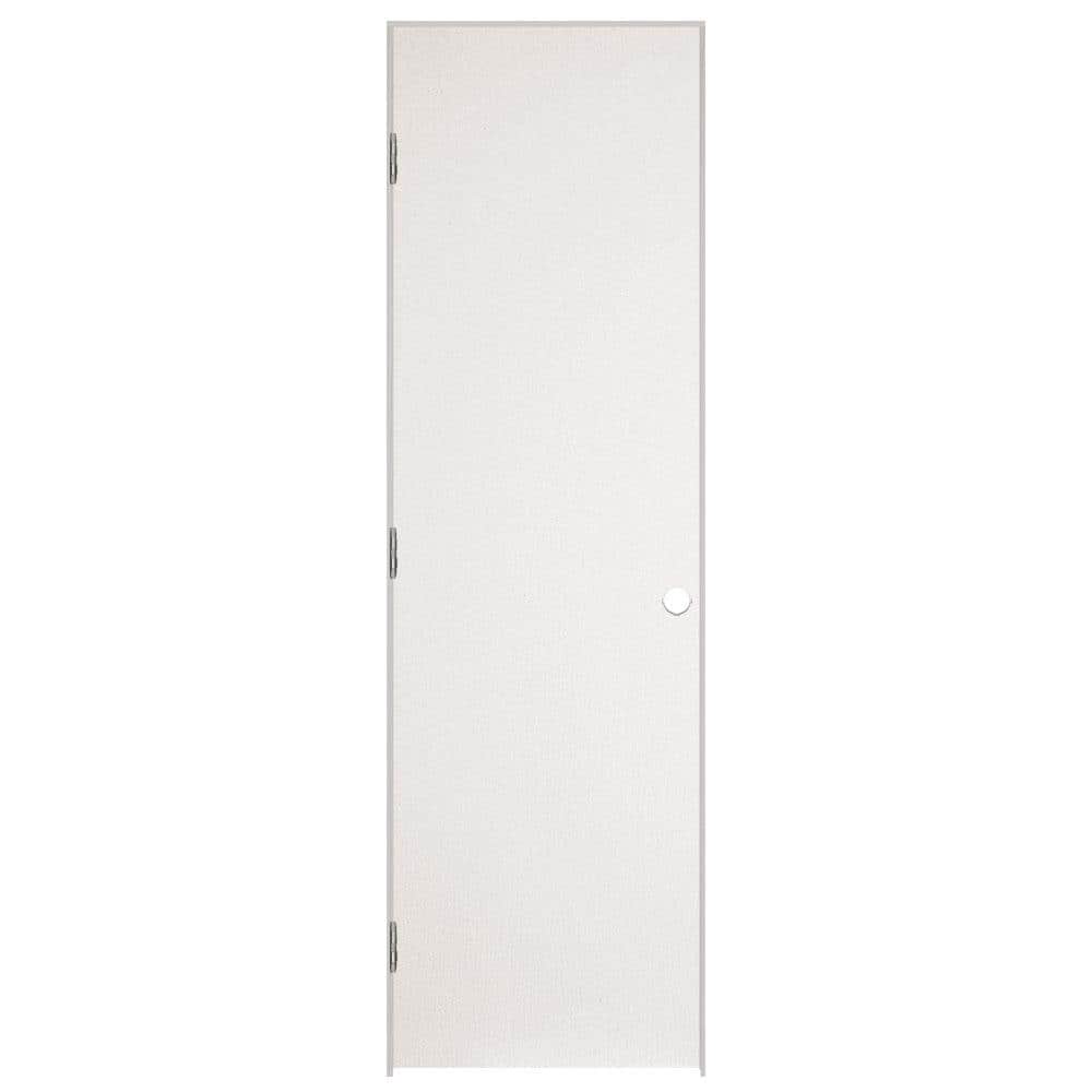 Masonite 24 in. x 80 in. No Panel Right-Handed Primed Composite Hollow ...