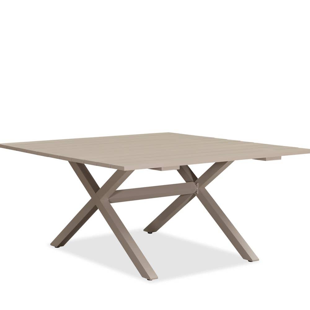 PURPLE LEAF Patio Dining Table All-Weather Wicker Outdoor Patio ...