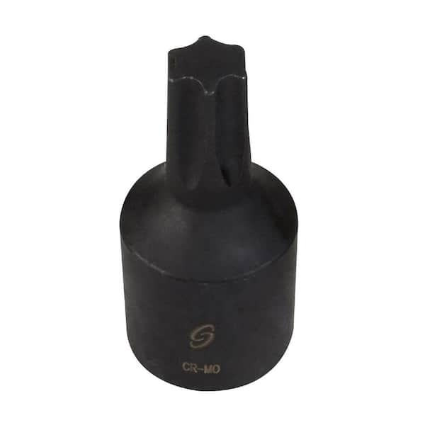 Sunex Tools 3/8 in. T45 Internal Torx Driver Star Socket SUN9711A45 ...