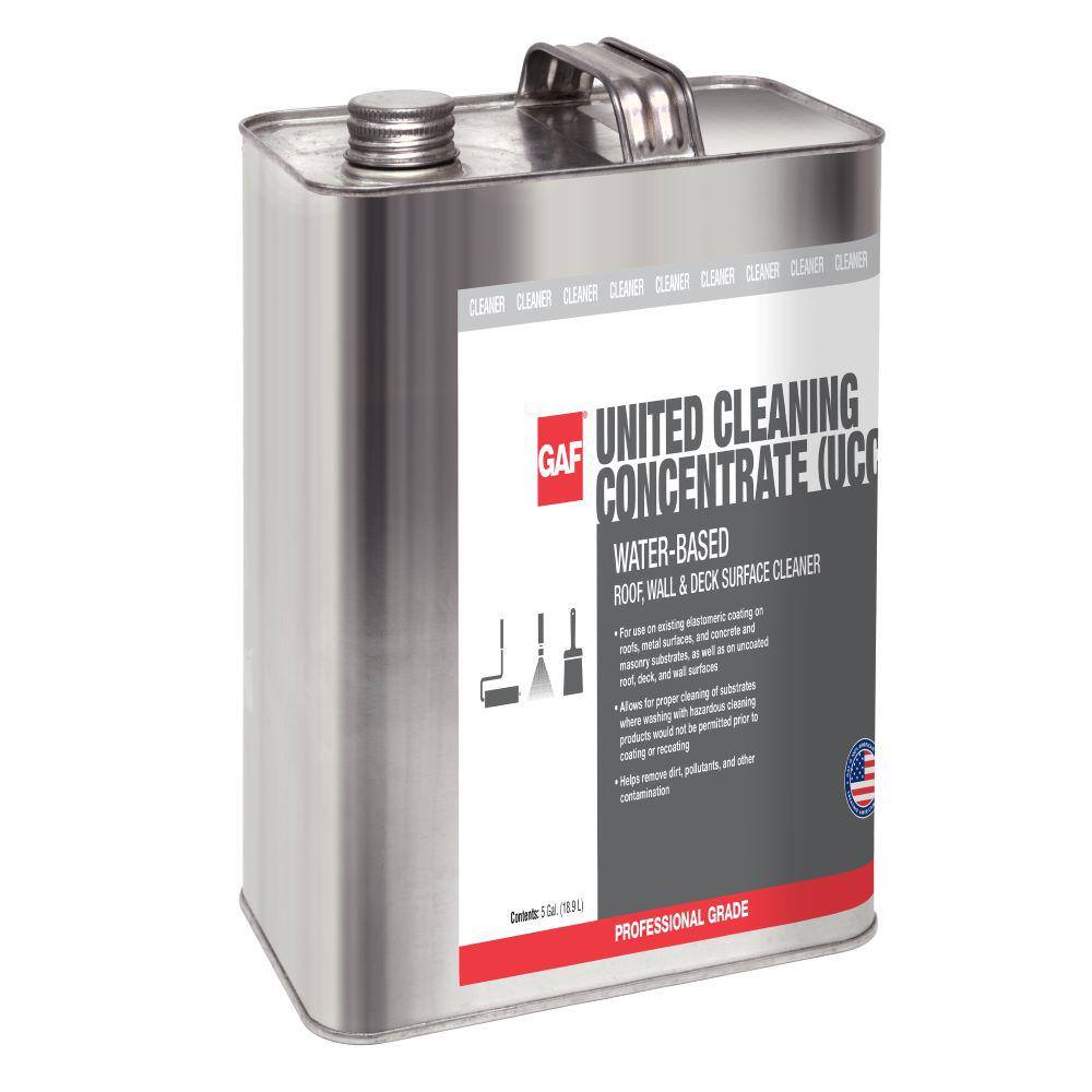 GAF United Cleaning Concentrate 1 Gal. Environmentally Friendly ...