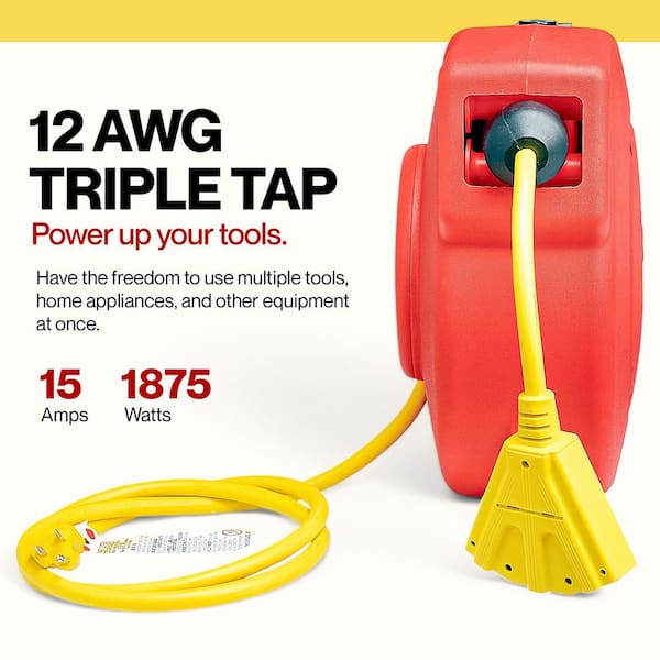Retractable - Extension Cord Reels - The Home Depot