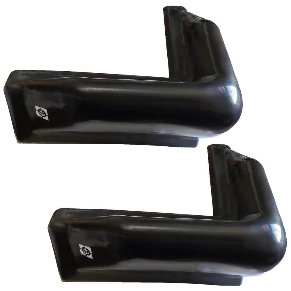 Multinautic Black PVC Dock Corner Bumper (2-Pack) 15041 - The Home Depot