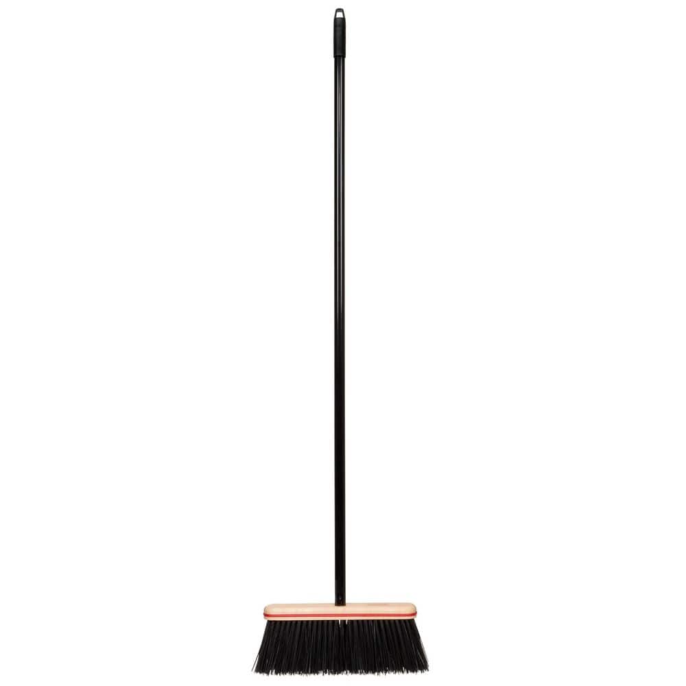 HARPER Outdoor Upright 48 in. Metal Handle Wet/Dry Broom 11202A - The ...