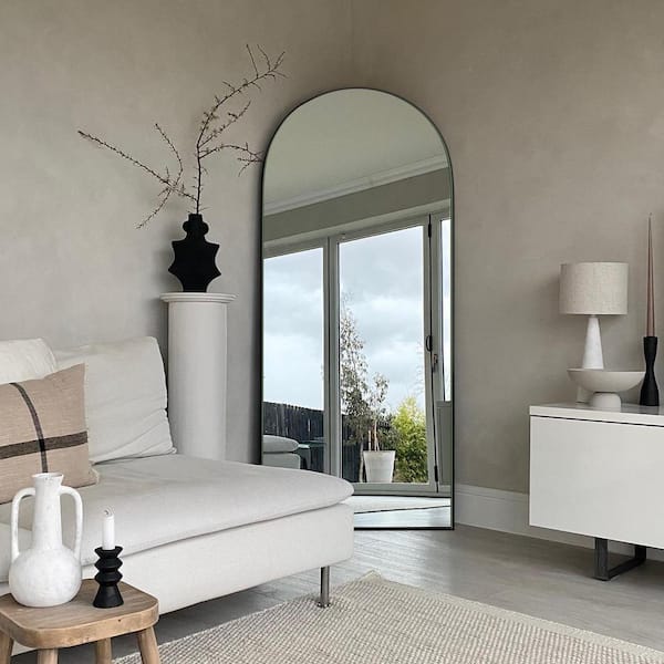 LuxHomez 22 in. W x 65.5 in. H Oversized arched wooden LuxHomez 22 in. W x 65.5 in. H Oversized arched wooden